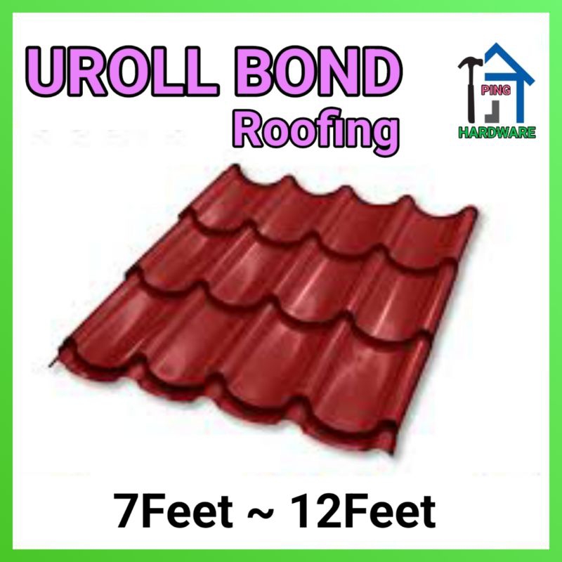 UROLL BOND ROOFING 7Feet~12Feet (G28 0.36mm) | Shopee Malaysia