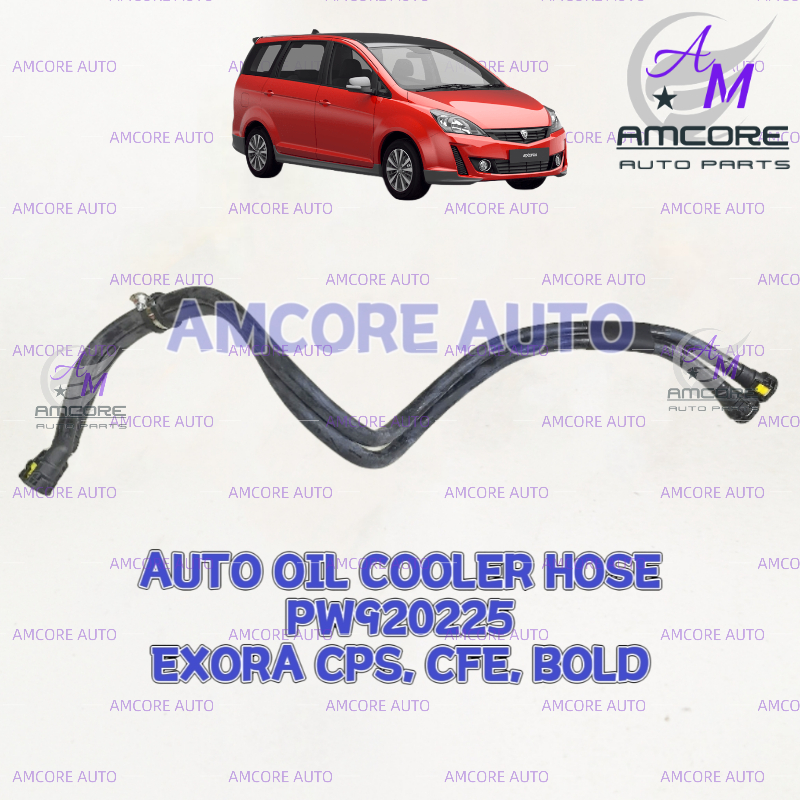PROTON EXORA CFE BOLD TURBO - AUTO OIL COOELR HOSE PIPE SET (PW920225 ...
