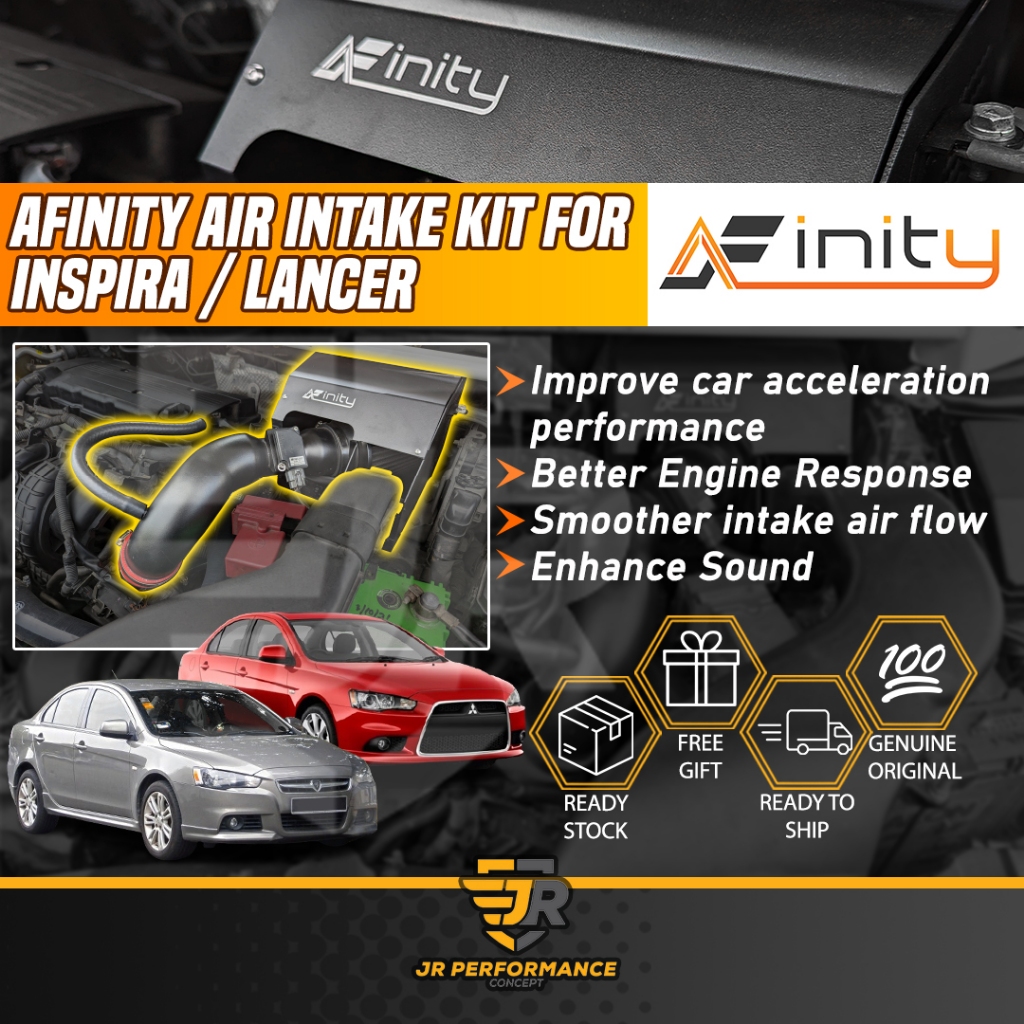 Afinity Air Intake Lancer Inspira 1.8 2.0 Open Pod Lancer Intake Open ...