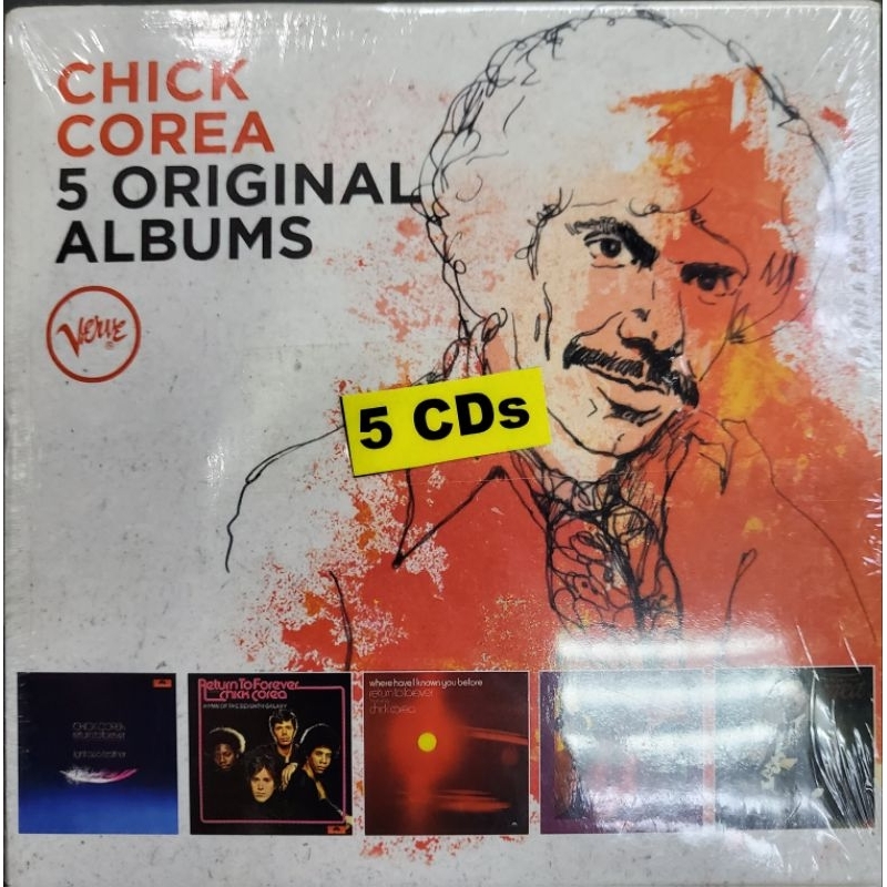 Chick Corea - 5 Original Albums (5CDs) | Shopee Malaysia