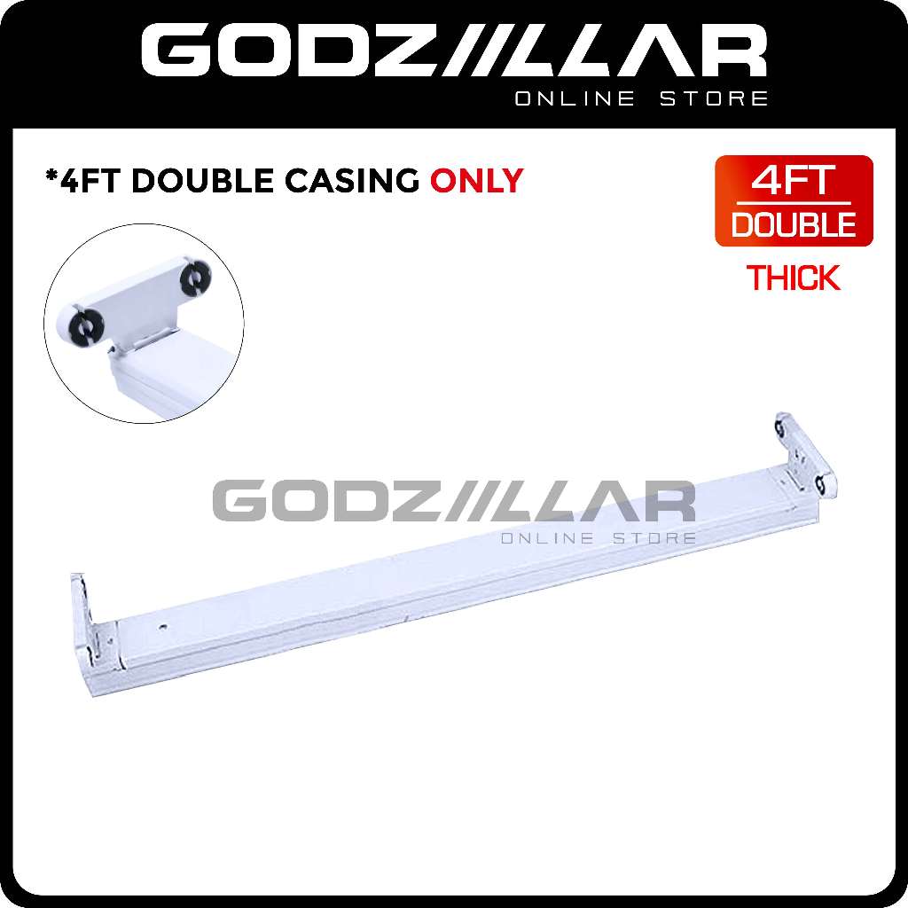 (2FT & 4FT) T8 LED Light Casing Single/Double Lamp Casing Thin/Thick ...