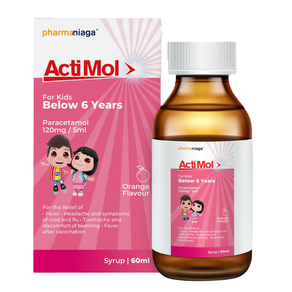 Actimol Paracematol Suspension For Kids 120mg/5ml -60ml Ubat Demam ...