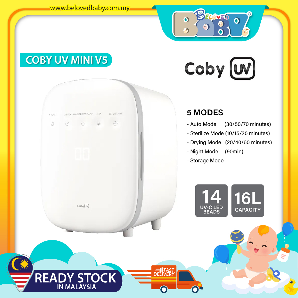 Coby UV Mini V5 UV-C LED UV Sterilizer (16L) | Shopee Malaysia