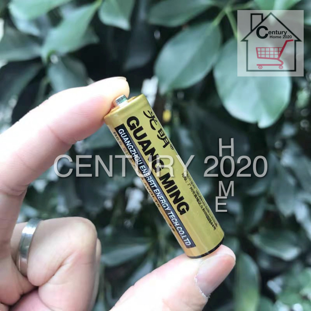 GUANG MING Battery Supercell Super Heavy Duty AAA Battery | Shopee Malaysia