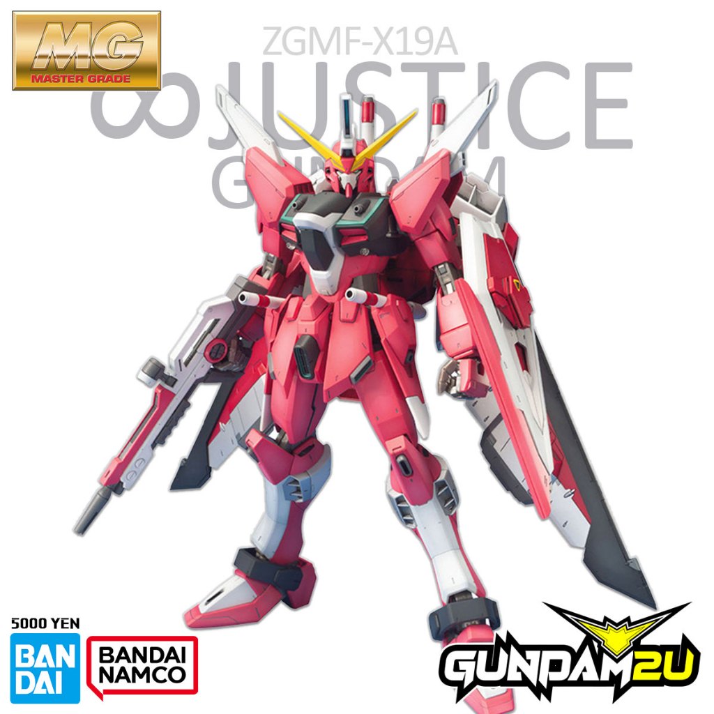 BANDAI MG 1/100 Infinite Justice Gundam Infinity - Master Grade Gundam ...