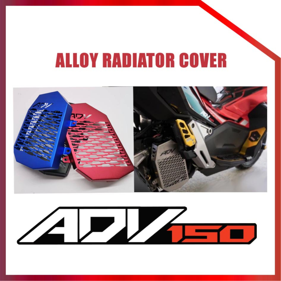 HONDA ADV 150 RADIATOR COVER ALLOY COOLANT NET ALLOY | Shopee Malaysia