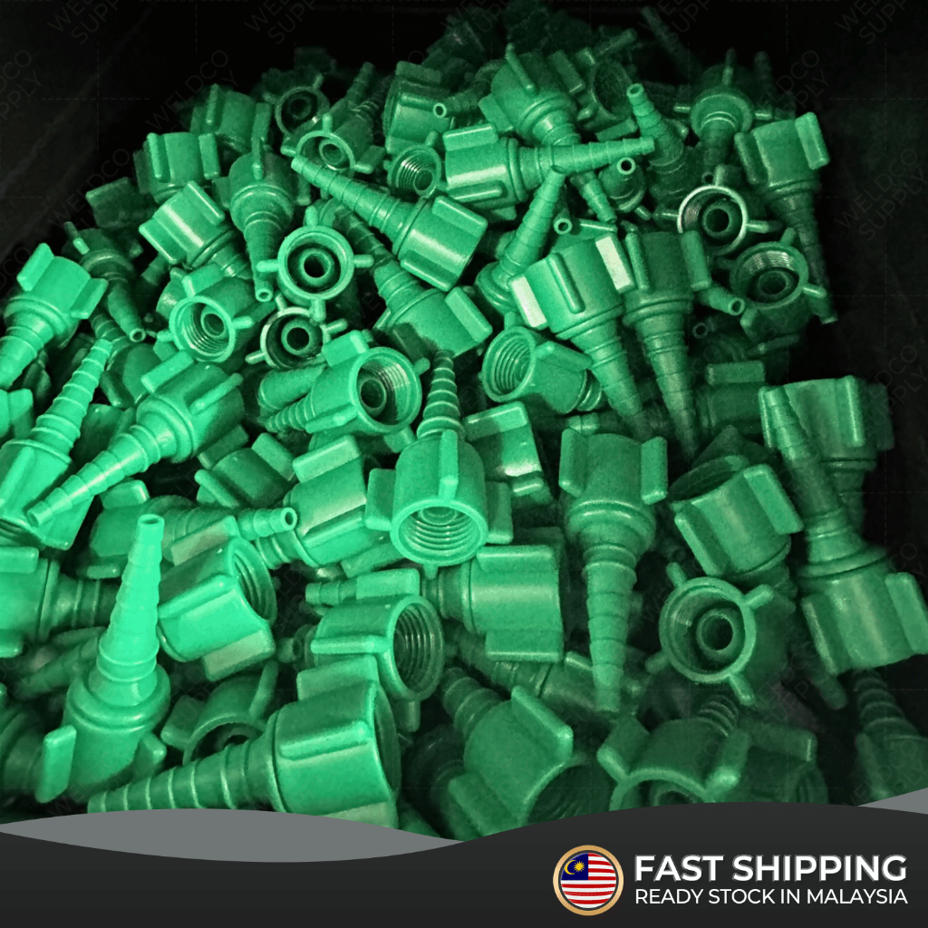 [MDA APPROVED] ACARE Green Knob Flowmeter Oxygen Connector Nipple and ...