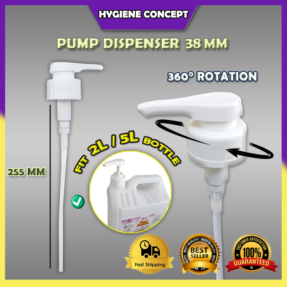 38mm Pump Dispenser, Bottle Pump Head, Dispensing pump for 5 liter ...