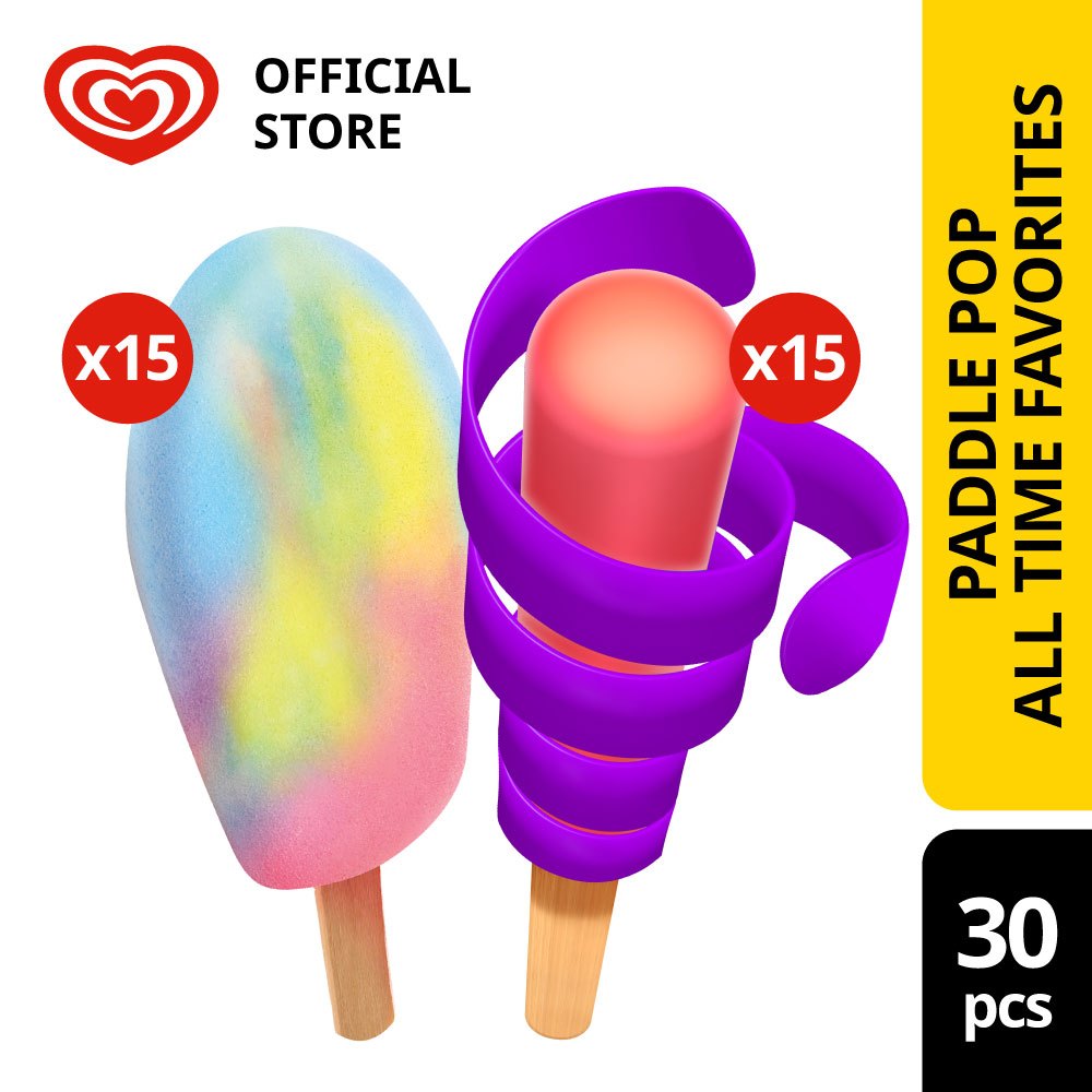Paddle Pop All Time Favorites Ice Creams (30pcs) | Shopee Malaysia