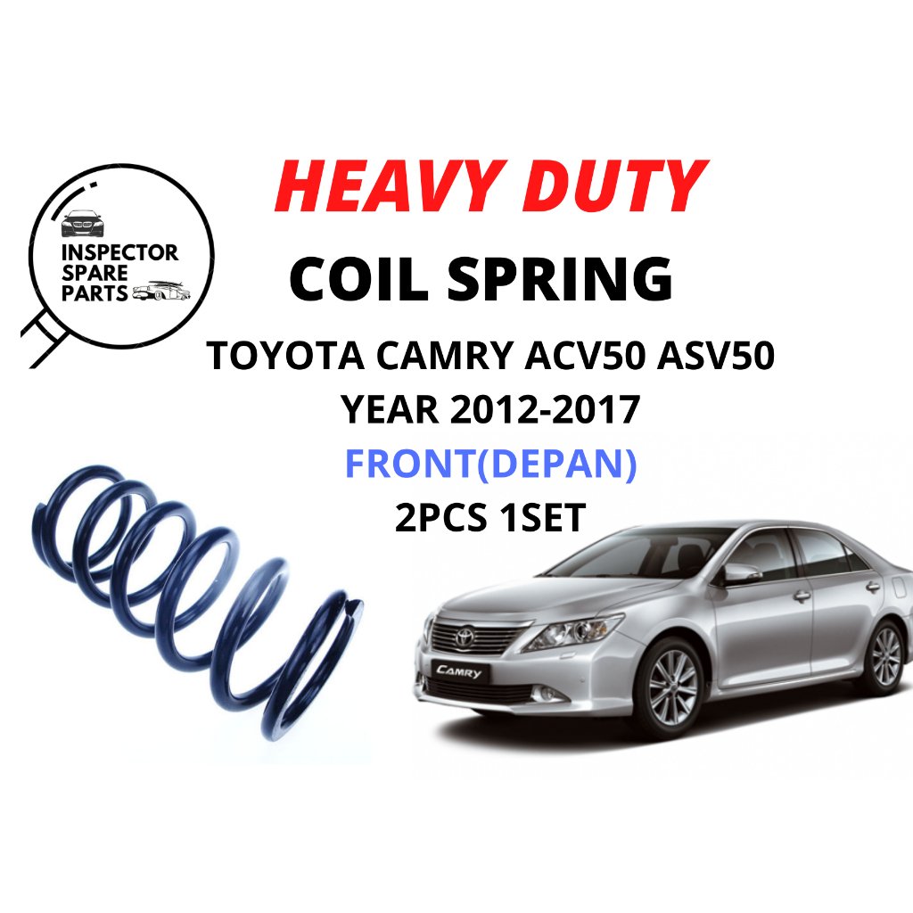 (2PCS1SET) GOOD QUALITY HEAVY DUTY TOYOTA CAMRY ACV50 ASV50 FRONT COIL ...