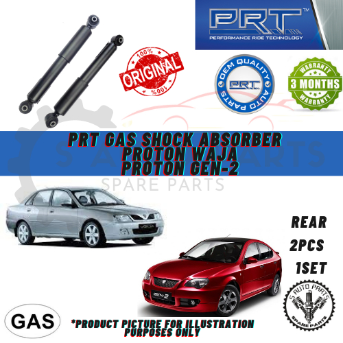 PROTON WAJA / PROTON GEN-2 (REAR) 100% ORIGINAL BRAND PRT SHOCK ...