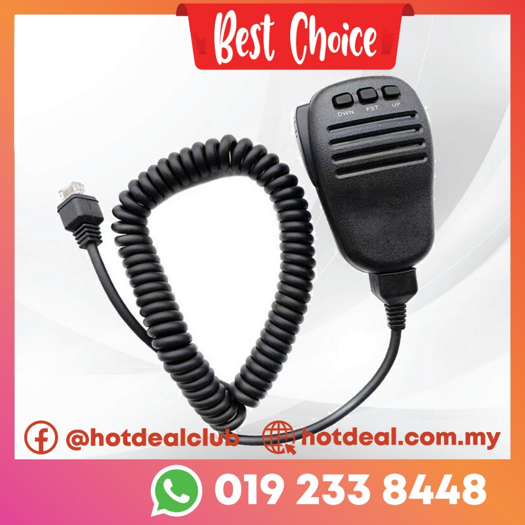 PTT palm mic yaesu MH31 Dynamic | Shopee Malaysia