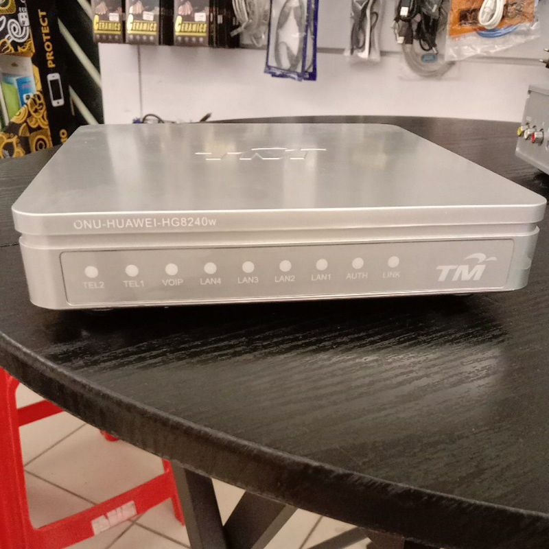 TM UNIFI FIBER OPTIC HUAWEI ZTE NOKIA MODEM GPON HG8240H HG8240w Nokia ...