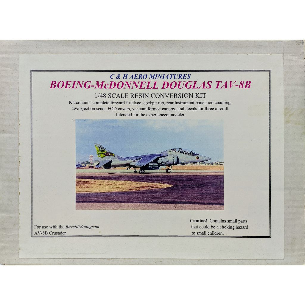 C&H Aero Miniatures 1/48 BOEING-McDONNELL DOUGLAS TAV-8B Resin ...