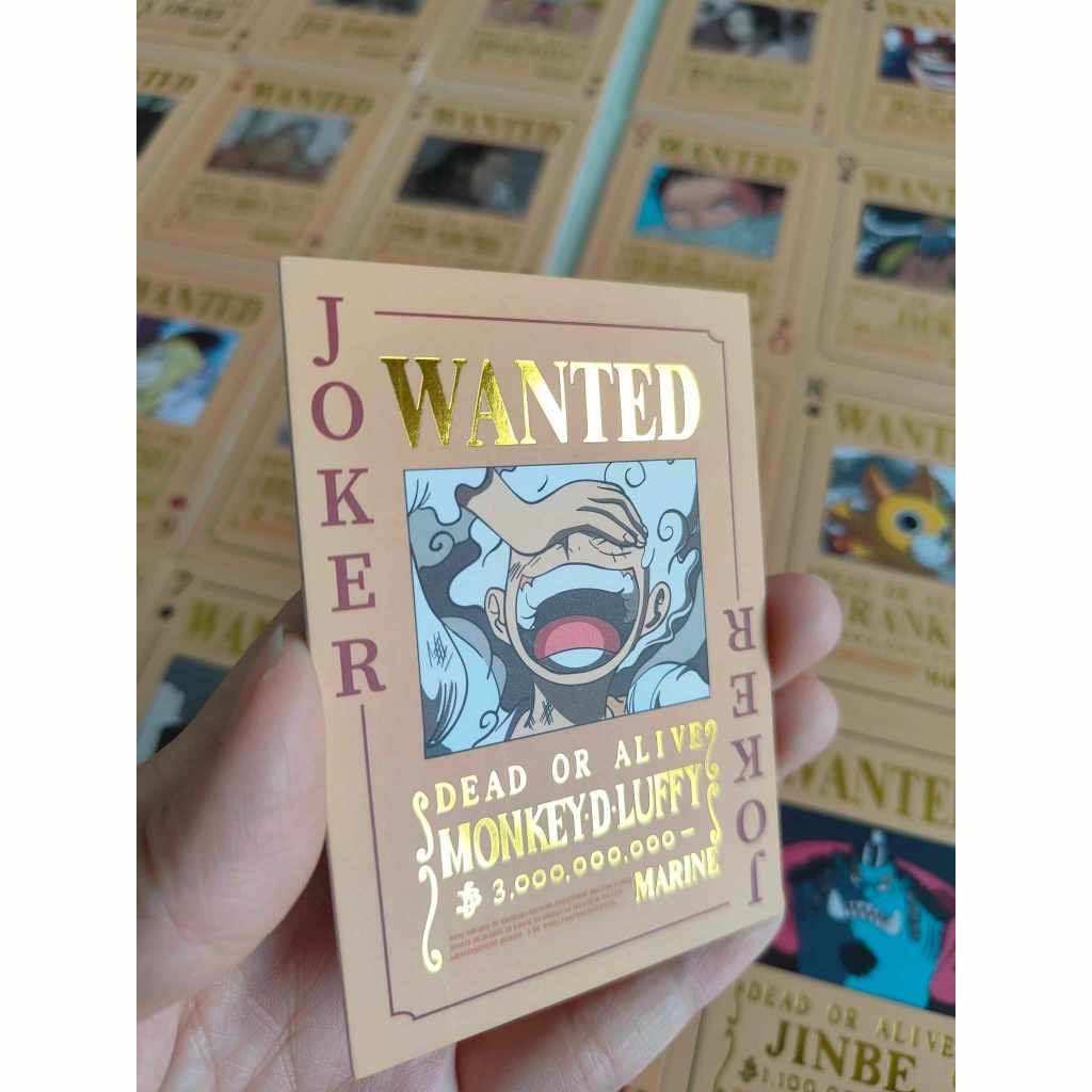 欧卡海贼王第7弹🔥One Piece Poker Wanted Card扑克悬赏🔥1 SET: 52pcs🔥航海王🔥海贼王🔥Ready ...