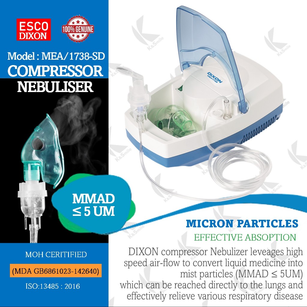 Nebuliser Machine/Compressor Nebuliser/Dixon Nebuliser/Mesin Nebuliser ...