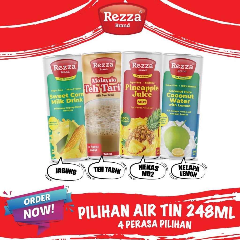AIR TIN MINUMAN REZZA BRAND | Shopee Malaysia