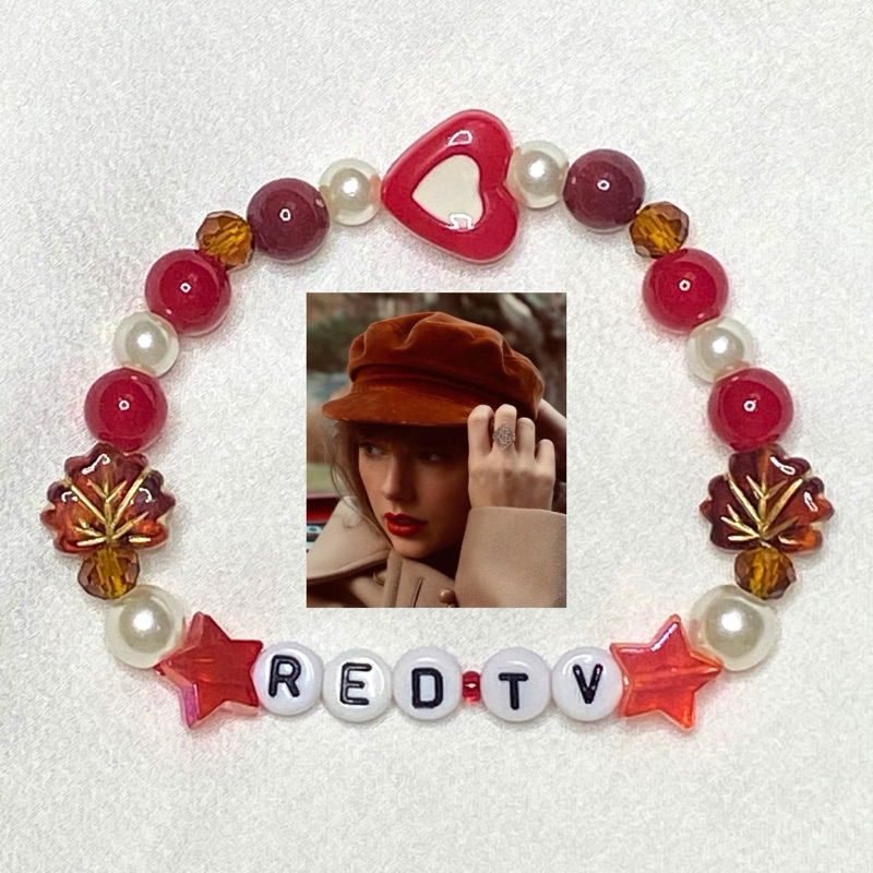 TAYLOR SWIFT The Eras Tour Red Taylor’s Version Bracelet | Swiftie ...