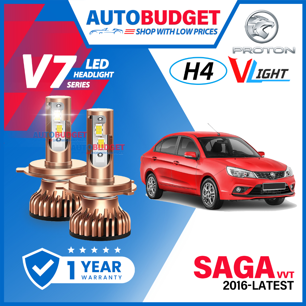 [PROTON] Premium Car LED Headlight Proton Saga FLX VVT Persona Preve ...