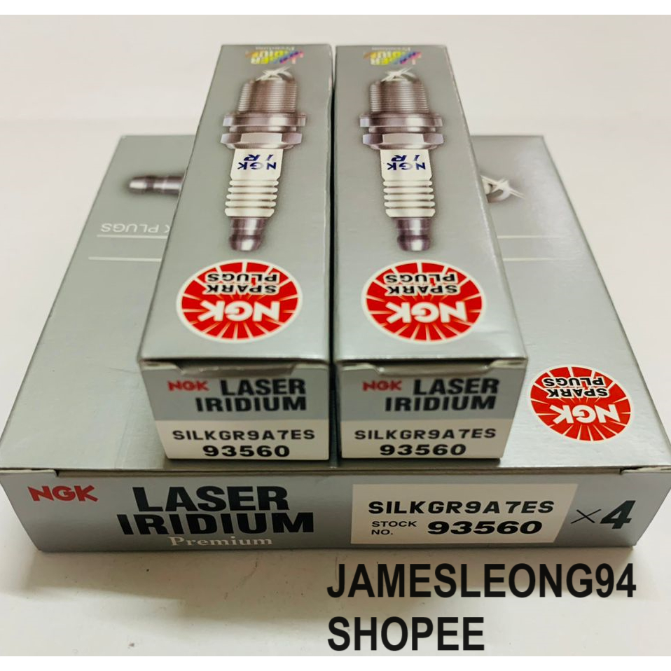 ORIGINAL SILKGR9A7ES (93560) NGK LASER IRIDIUM SPARK PLUG AUDI RS4 RS5 ...
