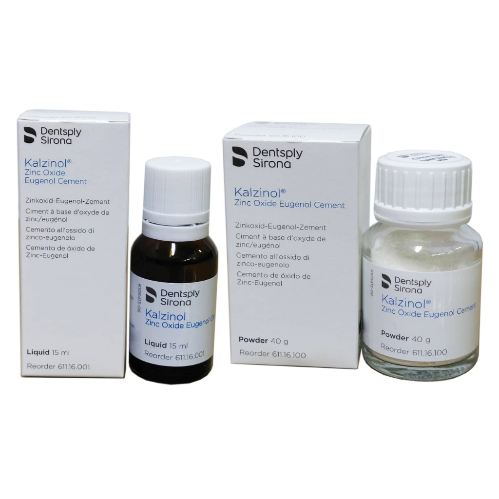 DENTSPLY - KALZINOL (Zinc Oxide Eugenol Cement)(40g+15ml) | Shopee Malaysia