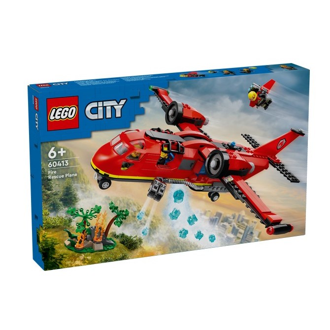 LEGO City 60413 Fire Rescue Plane (478 pcs) | Shopee Malaysia