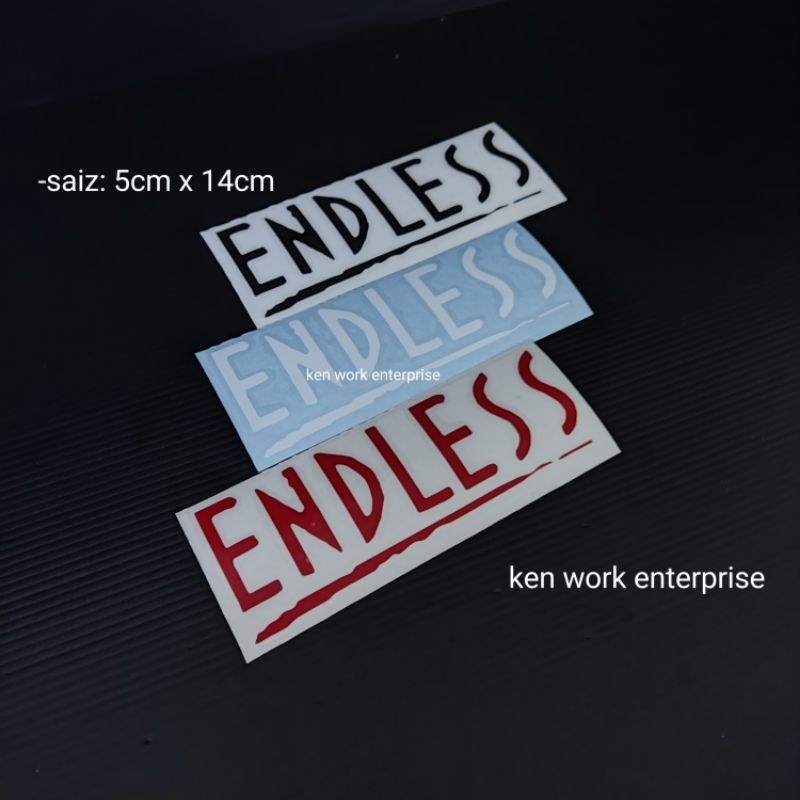 sticker endless car sticker #0032 | Shopee Malaysia