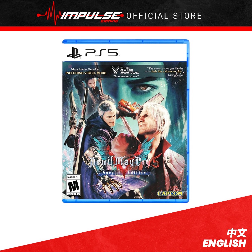 PS5 Devil May Cry V | 5 Special Edition Chi/Eng Version 鬼泣5 中英文版 ...