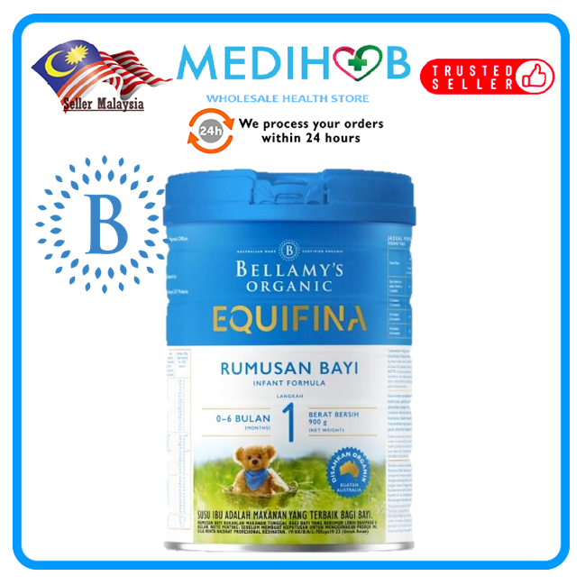 Bellamy's Organic Equifina Step 1 (900g) USE BY (EXP 22/9/2026 ...