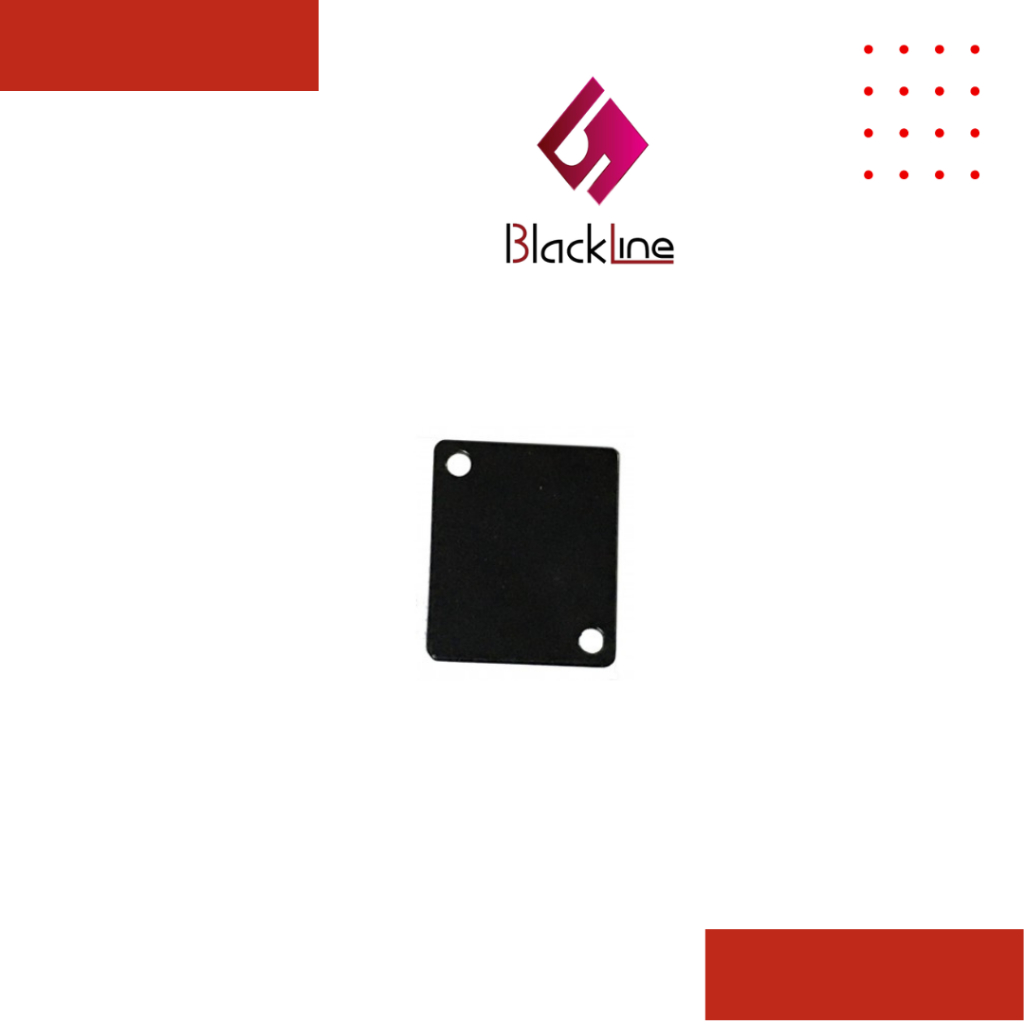 Blackline BLANK PANEL COVER FOR D-TYPE HOLE BLACK | Shopee Malaysia