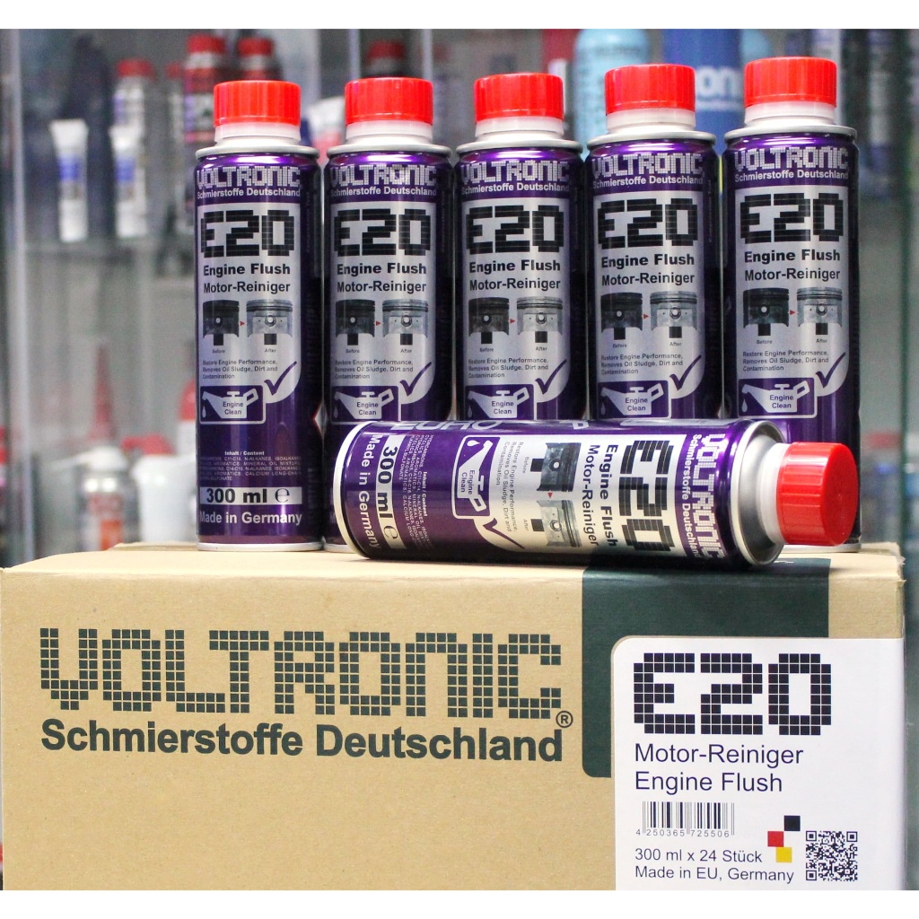 Voltronic E20 Engine Flush (300ml) Audi Volkswagen Honda Toyota Proton Perodua KIA Hyundai ...