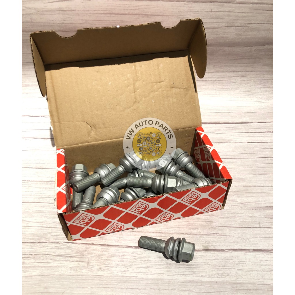 ( 100% FEBI GERMANY ) WHT001693 WHT002529 WHEEL BOLT VW TOUAREG PORSCHE ...