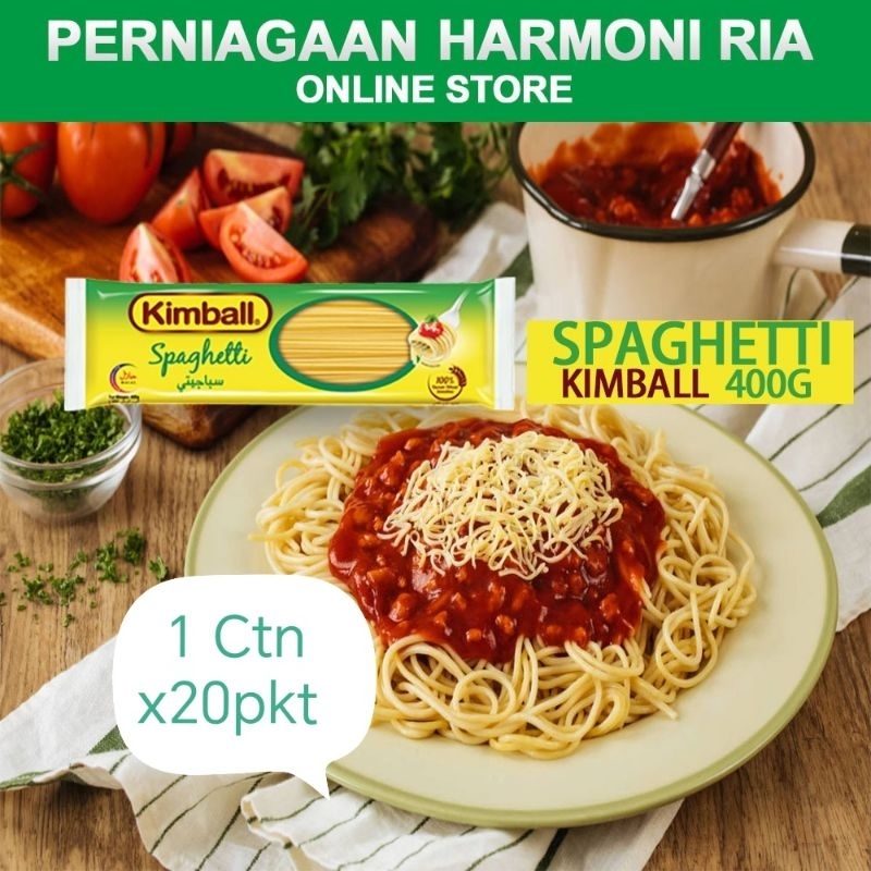 Spaghetti kimball 400g (1ctn 20pkt) | Shopee Malaysia