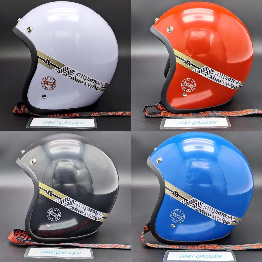 MS88 HELMET SIZE 57CM HELMET MURAH MS88 100% ORIGINAL MS88 MS 88 MS-88 ...