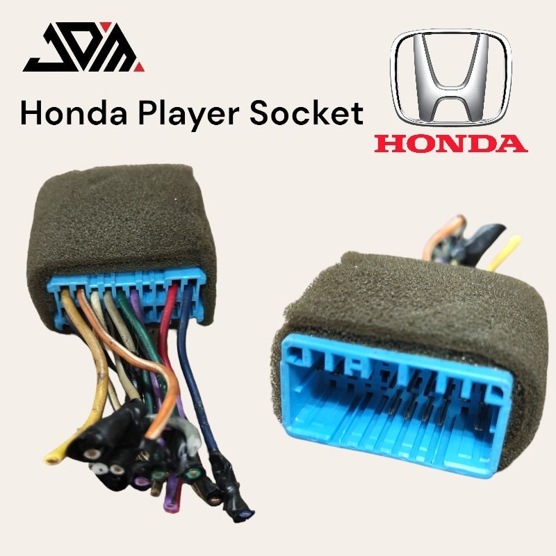 Car Player “ Socket ”Honda Nissan Toyota Proton Perodua Kia Hyundai ...