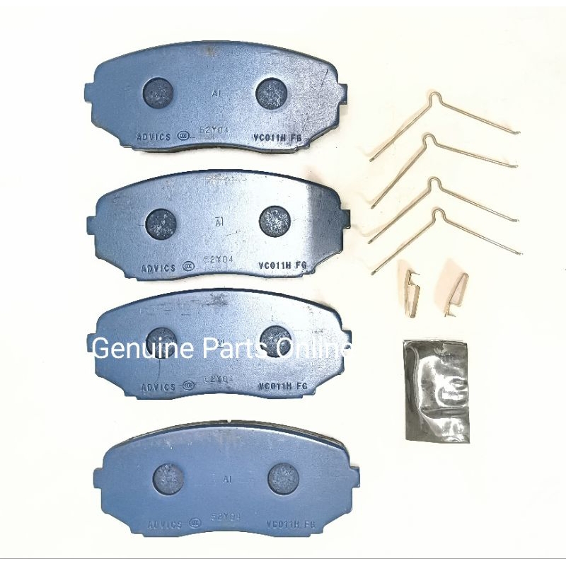 Mitsubishi Original Triton 2019 Front Disc Brake Pad Twin Pot 4605B541 ...