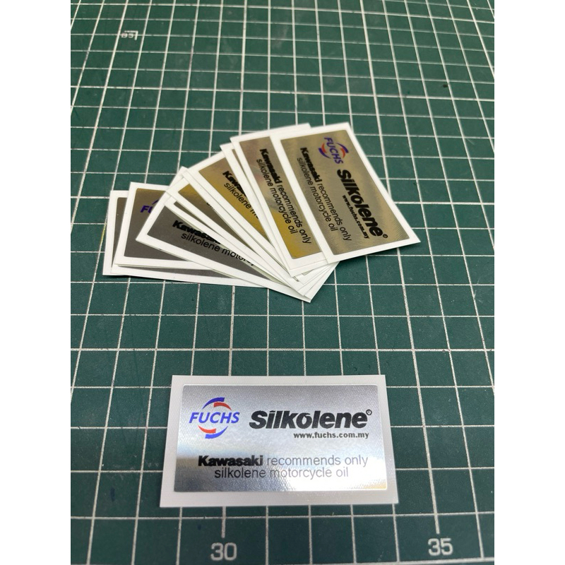 FUCHS SILKOLENE KAWASAKI ARM STICKER | Shopee Malaysia