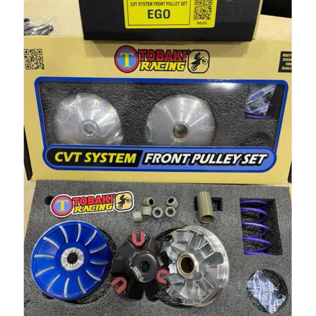 TOBAKI EGO EGO-S NOUVO 115 CVT SYSTEM FRONT RACING PULLEY SET CYCLONE ...