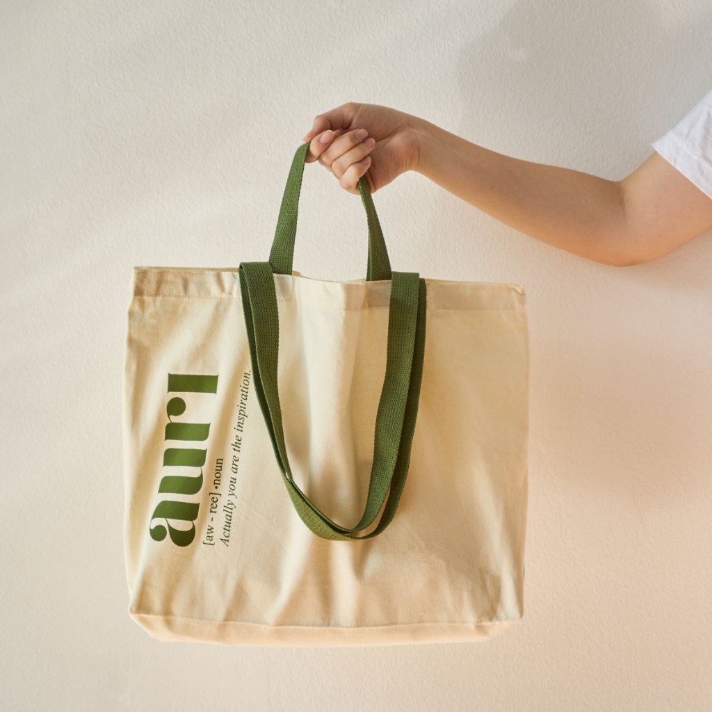 Carry Me Tote Bag (Small) - Cream (GWP Not For Sale) | Shopee Malaysia