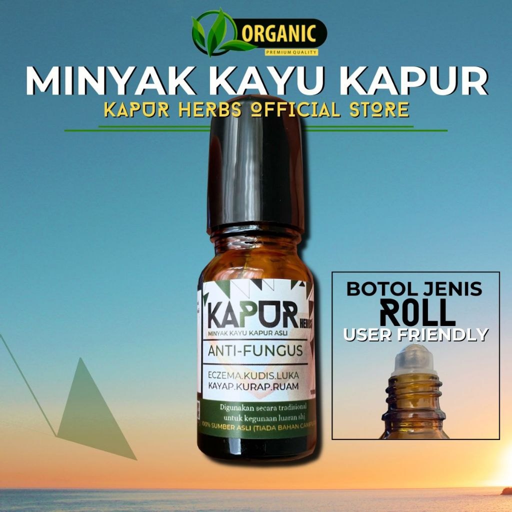 Kapurherbs Minyak Kayu Kapur Asli Untuk Ubat Ekzema, Ruam, Gatal ...