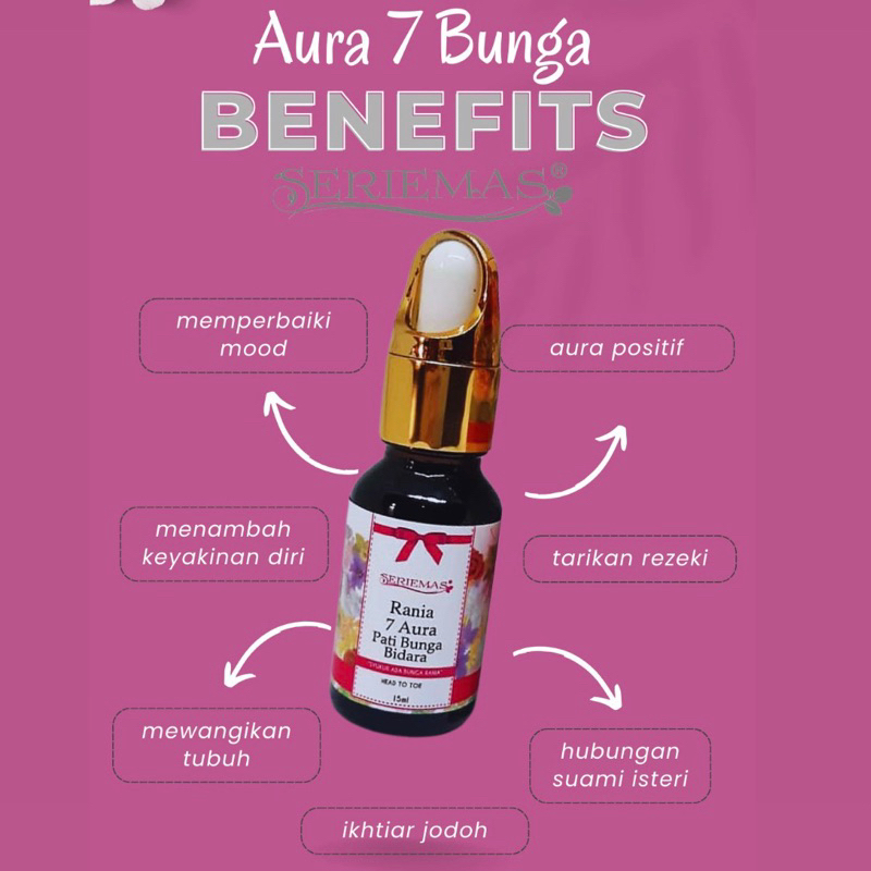 RANIA 7 AURA PATI BUNGA BIDARA SERIEMAS | Shopee Malaysia