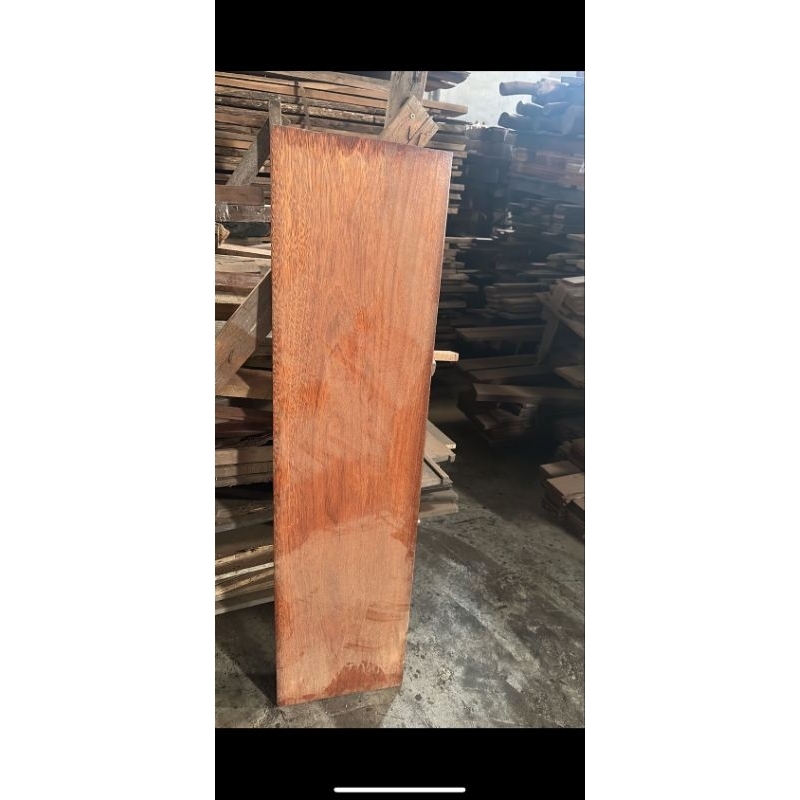 44(T)mm × 305(W)mm = 6'(L)Feet Rengas Solid Wood Timber Smooth Finish ...