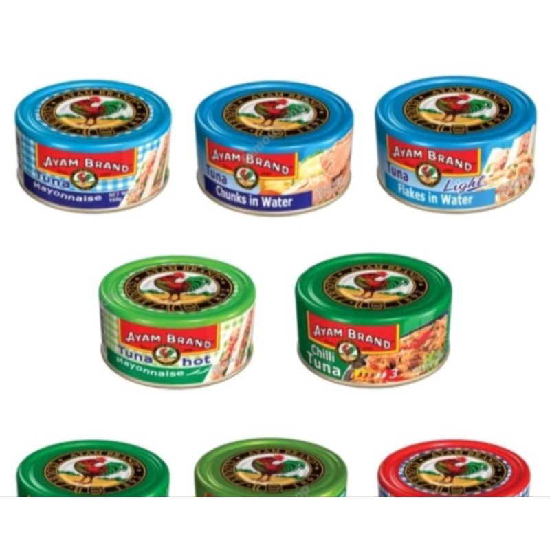 Ayam Brand Tuna (ready Stock) Net Weight 150g 160g | Shopee Malaysia