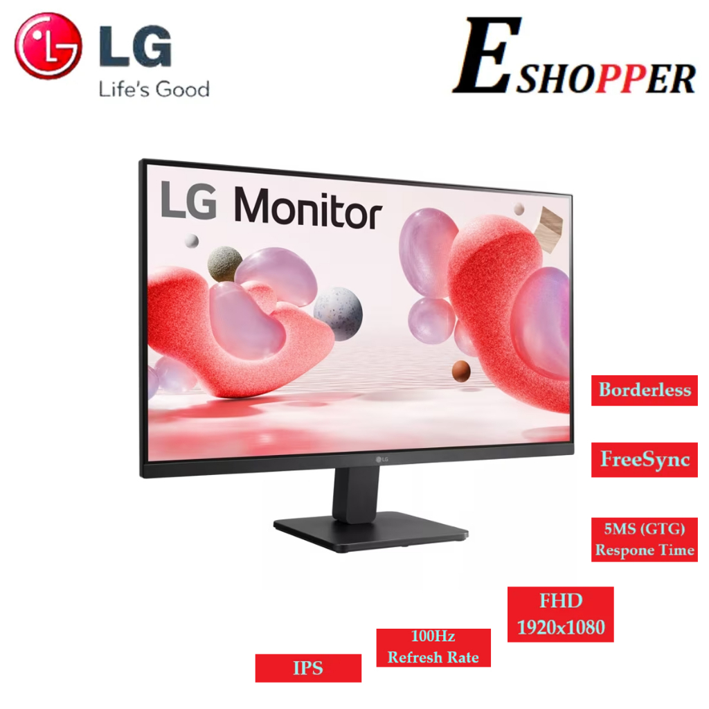 LG MR400 24" / 27'' IPS FULL HD MONITOR WITH 3-SIDE VIRTUALLY ...