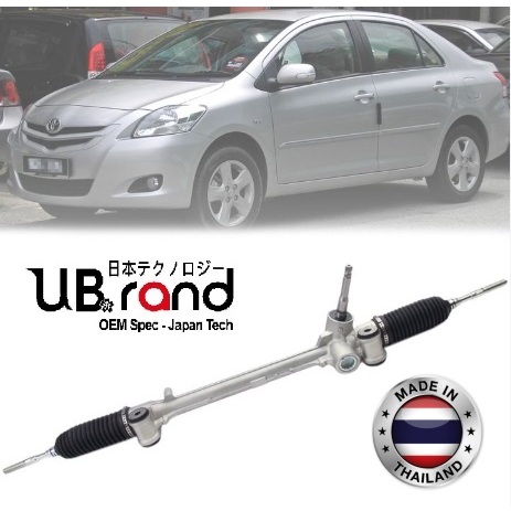 STEERING RACK NCP93 TOYOTA VIOS-UBRAND-THAILAND warranty 6 months ...
