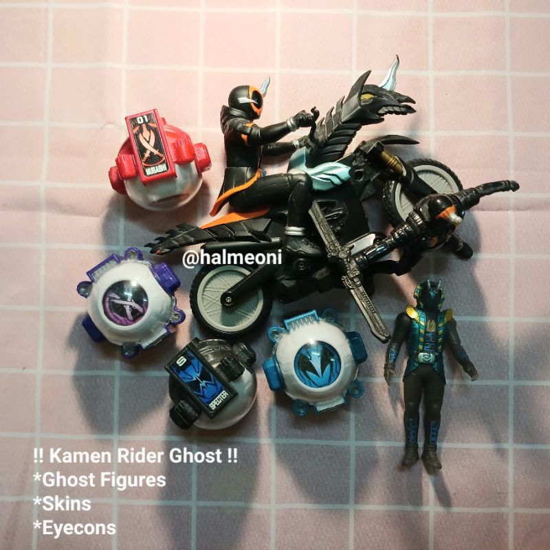 Kamen Rider Ghost (Masked Rider Ghost) Official Bandai DX Merchandise/Figurines/Eyecons | Shopee ...