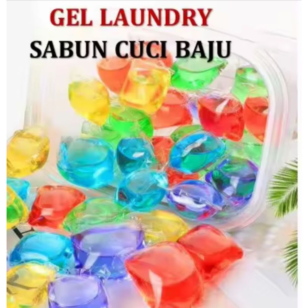 Gel Detergent Laundry/Portable Laundry Gel Bead Capsules Travel Washing ...