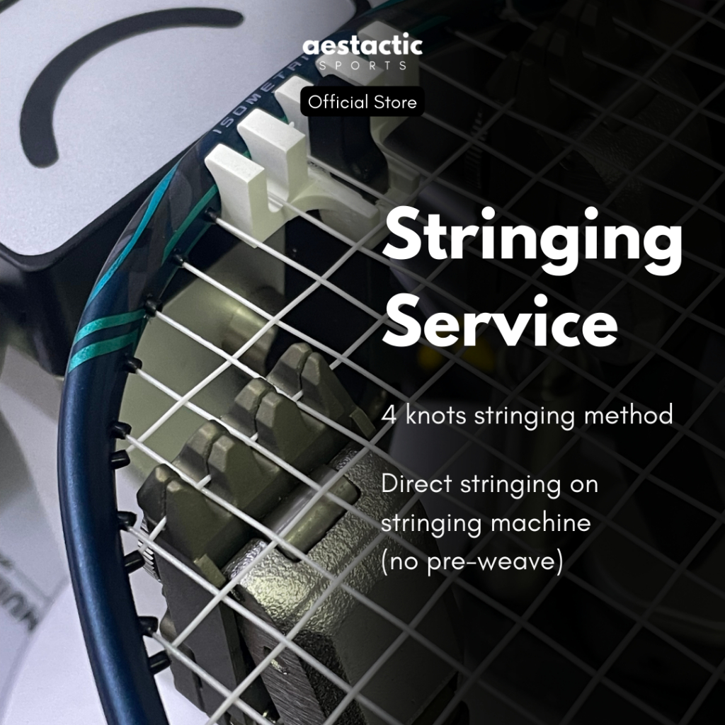 Badminton Racket Stringing Service (direct stringing on machine without pre-weave) | Shopee Malaysia