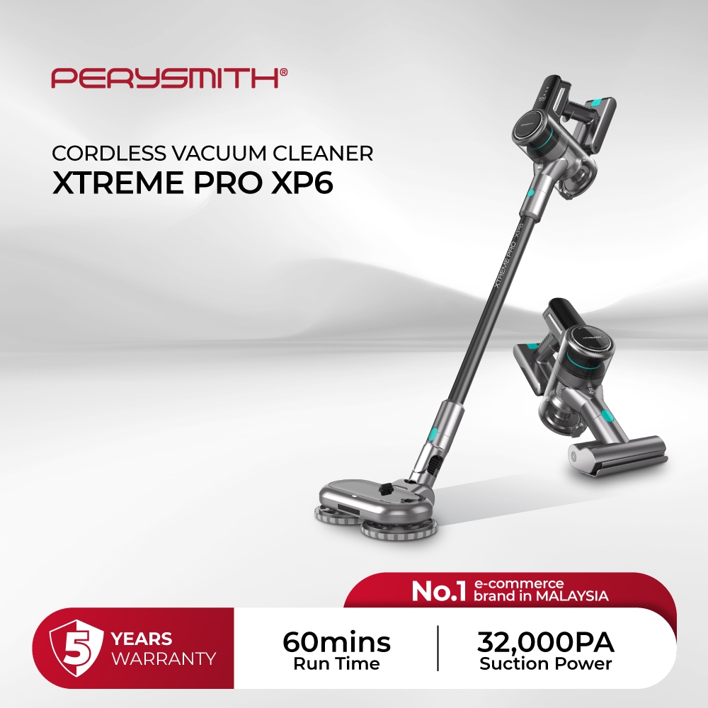 PerySmith Cordless Vacuum Cleaner Xtreme Pro Series XP6 | Shopee Malaysia