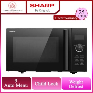 Sharp 𝟮𝟱𝗟 𝗠𝗜𝗖𝗥𝗢𝗪𝗔𝗩𝗘 𝗢𝗩𝗘𝗡 𝗪𝗜𝗧𝗛 𝗚𝗥𝗜𝗟𝗟 R607EK/ R7521GK | Shopee Malaysia
